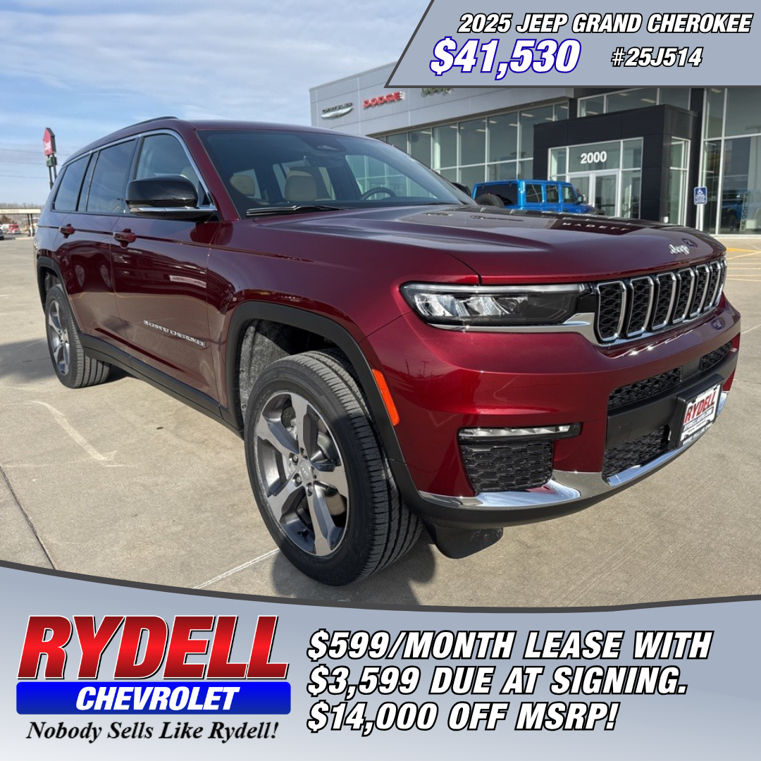 2025 Jeep Grand Cherokee! | Rydell of Independence Specials ...